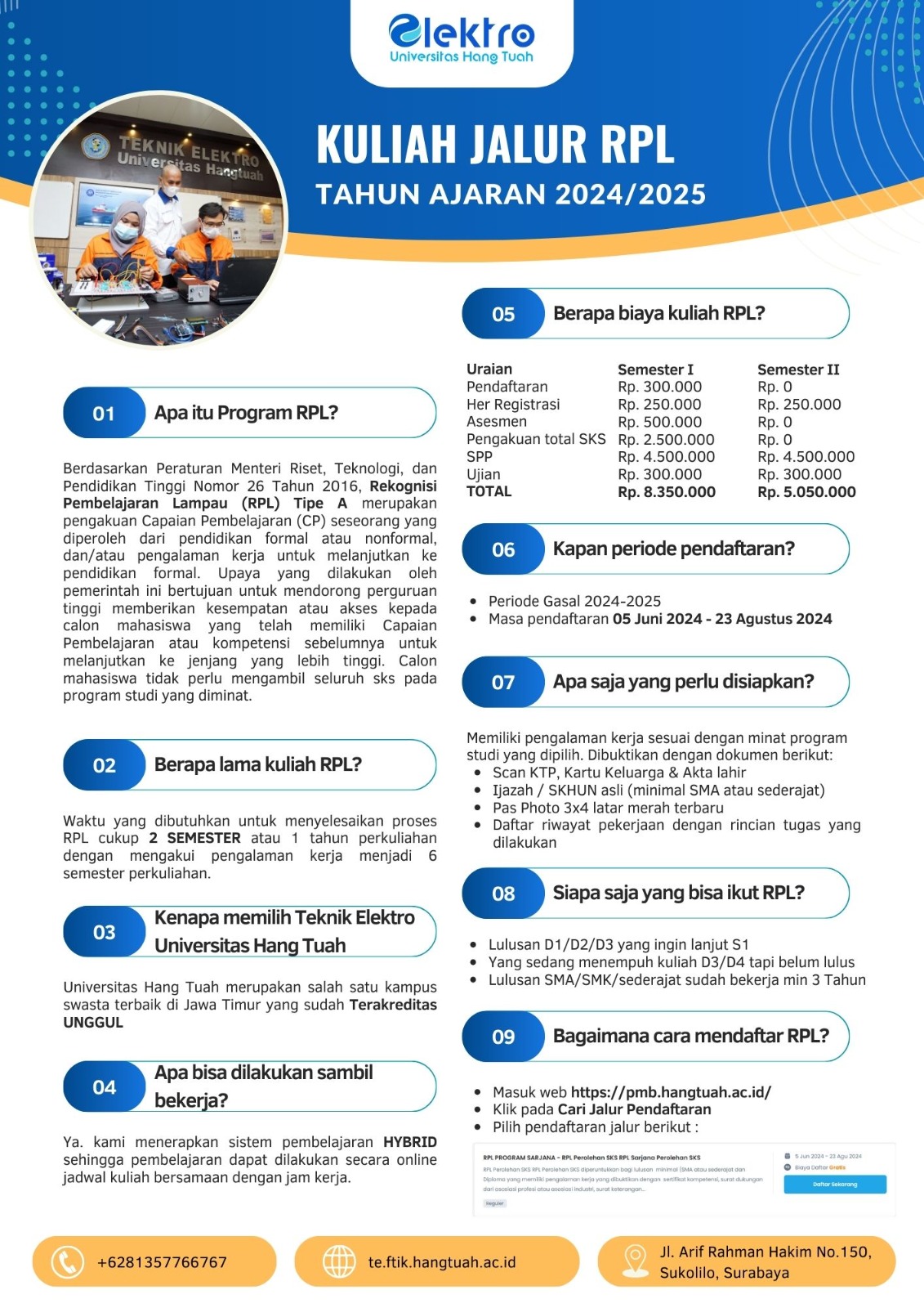 Program RPL Teknik Elektro UHT – Teknik Elektro